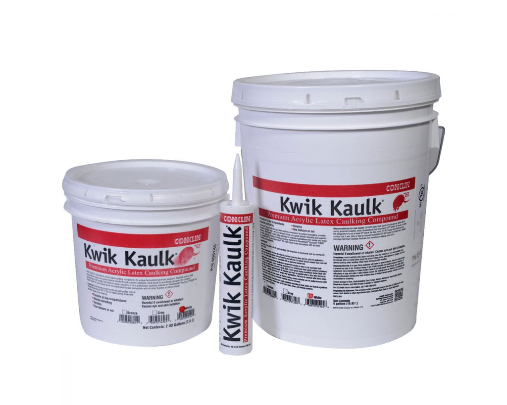 Kwik Kaulk® Acrylic Caulking Compound - White | Jace Industries